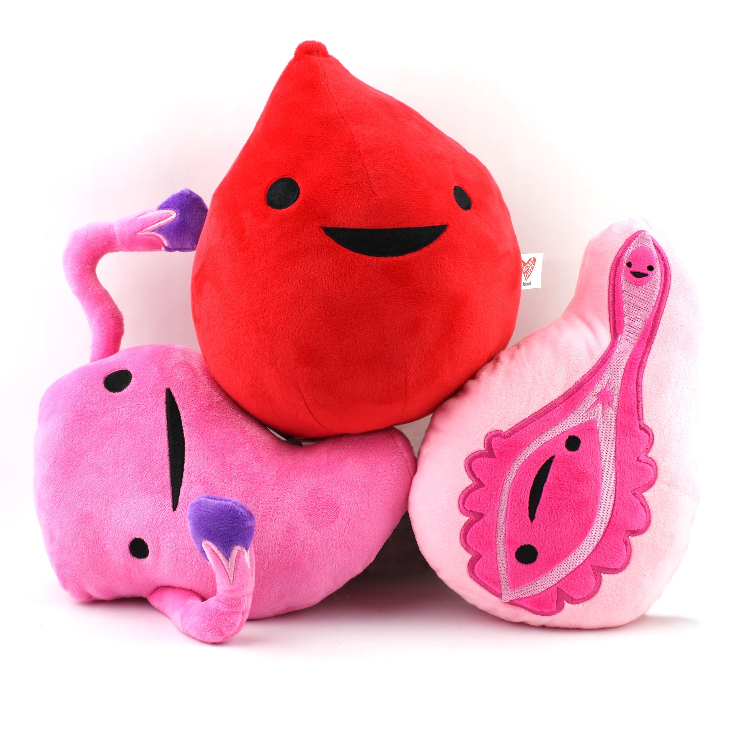 Funny OBGYN Gifts | I Heart Guts Plush Organs