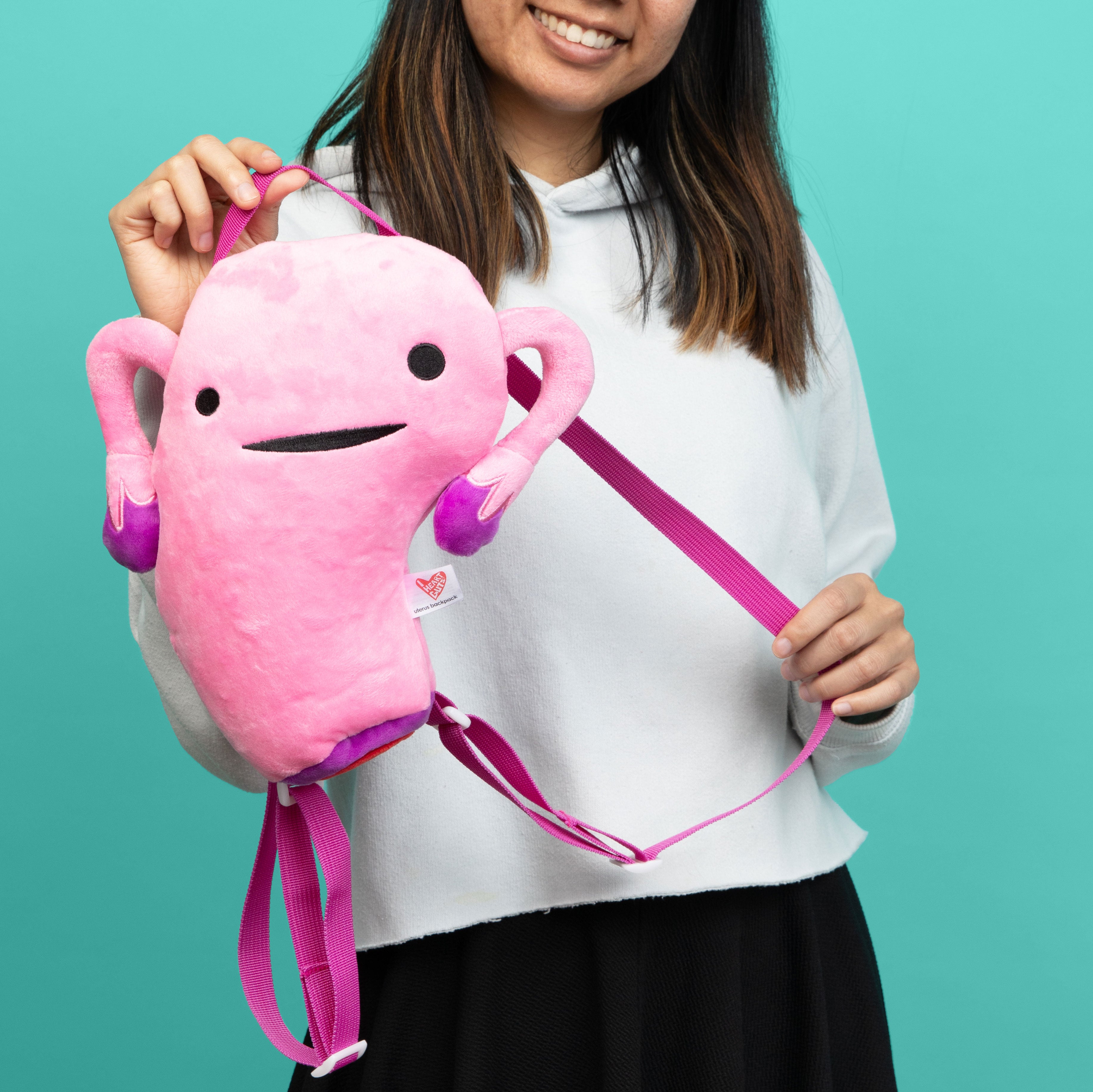 Uterus Plush Backpack | I Heart Guts Plush Organs