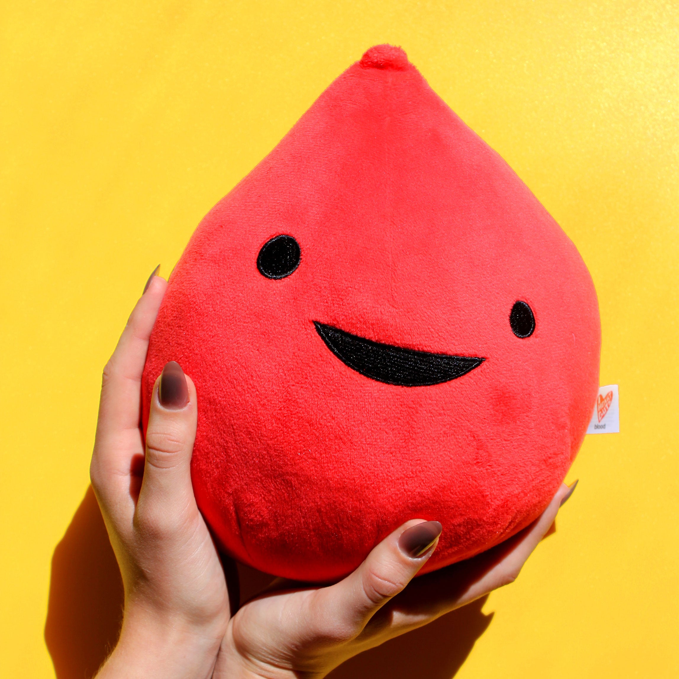 Blood Drop Plush - All You Bleed is Blood | I Heart Guts Plush Organs