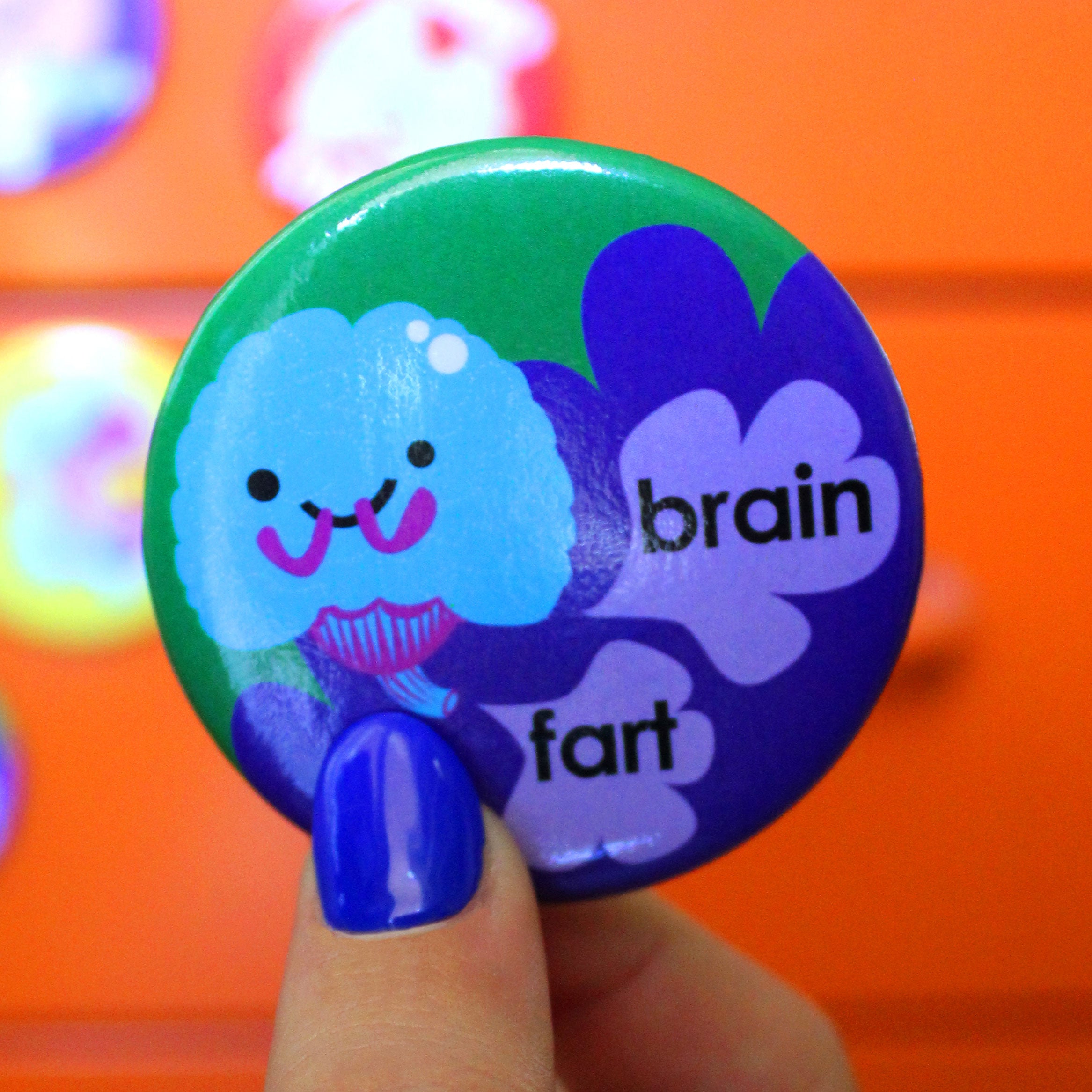 Brain Farts Magnet | Cute Brainy Gift for Teachers, Scientists, Med ...