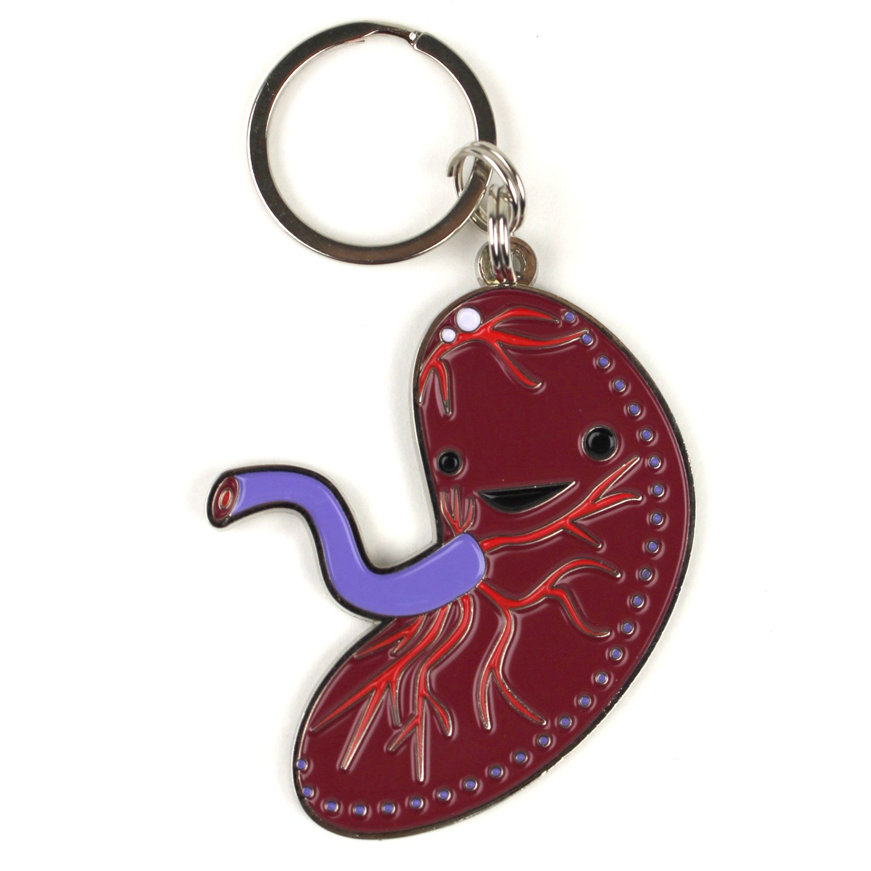 Placenta Keychain - Cute Placenta Gift - Funny Pregnancy OB/GYN Midwife ...