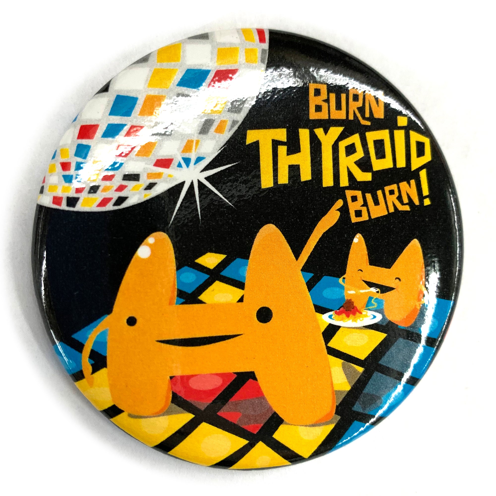 Burn Thyroid Burn Magnet | I Heart Guts Plush Organs